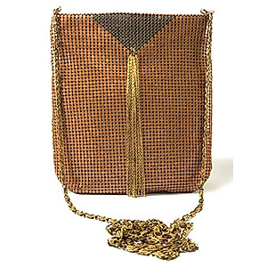 Frewahmesh Women's metal mesh evening purse for Cocktail Party Prom Wedding Banquet