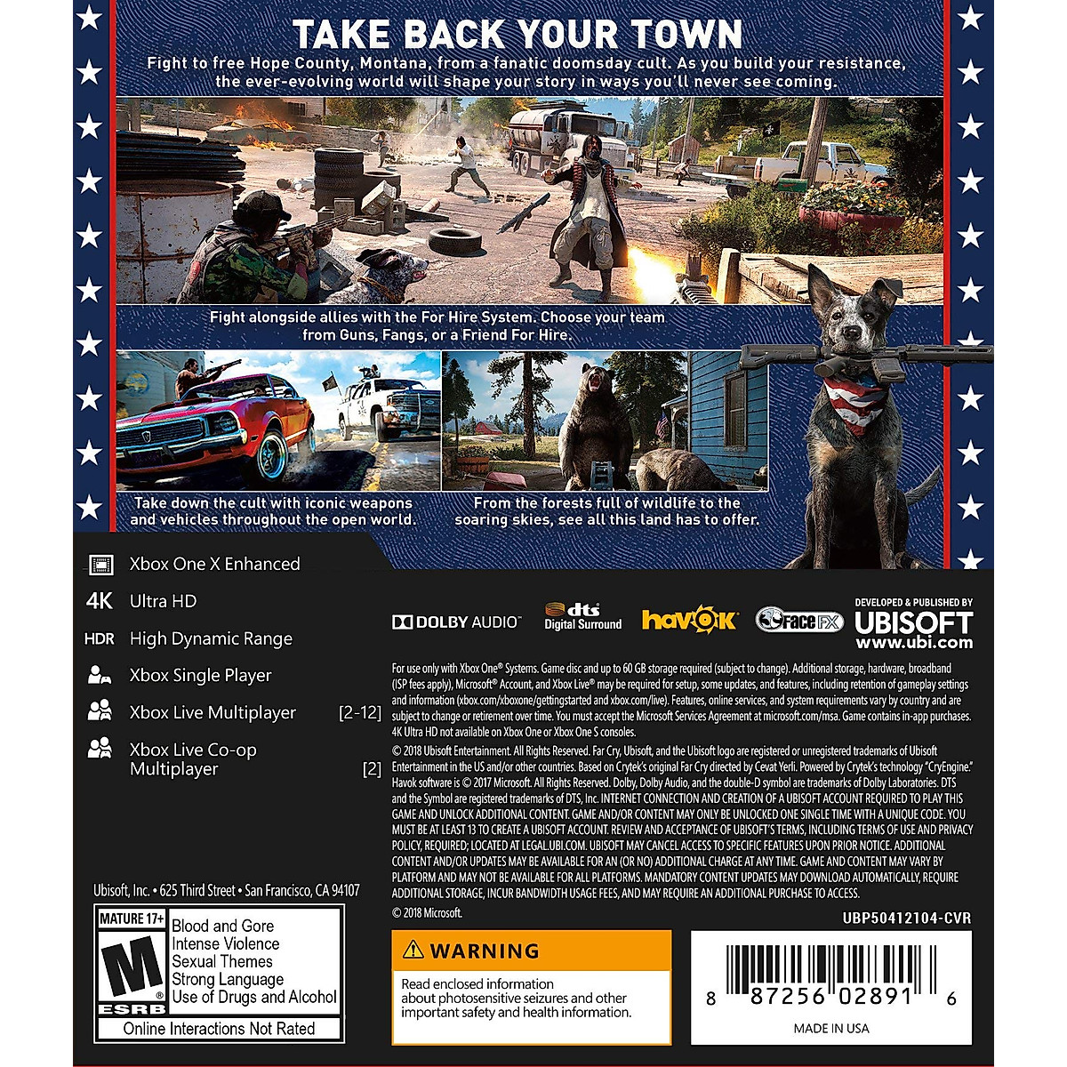 Far Cry 5 - Xbox One Standard Edition (Renewed)