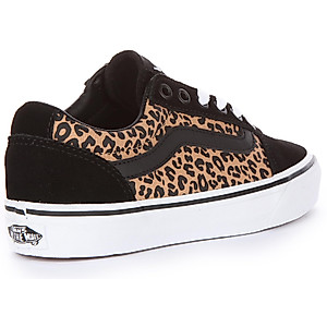 Vans Women's Ward Trainers, Cheetah Black White, 8