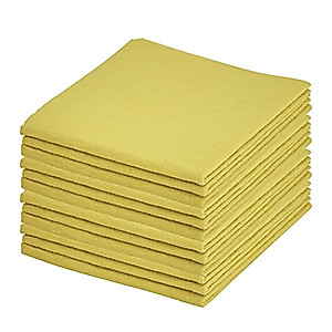 Shammy Towel for Car, Super Absorbent Chamois Cloth for Car Drying, Multi-Purpose Scratch Free for Home, Bathroom, Kitchen, Pets, Cars, Truck Boat, Machine Washable, Lint Free, 12 Pack