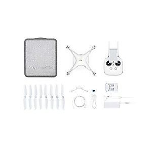 DJI Phantom 4 Pro V2.0 - Drone Quadcopter UAV with 20MP Camera 1" CMOS Sensor 4K H.265 Video 3-Axis Gimbal White