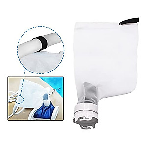 360002/EU16 Automatic Pool Cleaner Debris Bag with Zipper Compatible with Kreepy Krauly Legend and Legend II Automatic Pool Cleaner,Aftermarket Part