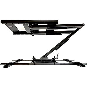 Wall Mount World - TV Wall Mount Bracket with 40 Inch Extension 90 degree swivel left and right 15 degrees Adjustable Tilt fits Vizio Sony LG Hisense 50" TVs with VESA 300x300mm hole patterns
