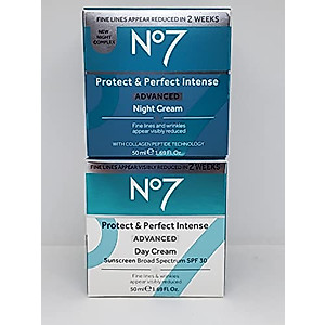 No7 Protect & Perfect Intense Day Cream + Protect & Perfect Intense Night Cream Advanced