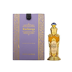 Swiss Arabian Rasheeqa - Luxury Products From Dubai - Long Lasting, Addictive Personal Perfume Oil Fragrance - A Seductive Signature Aroma - 0.6 oz
