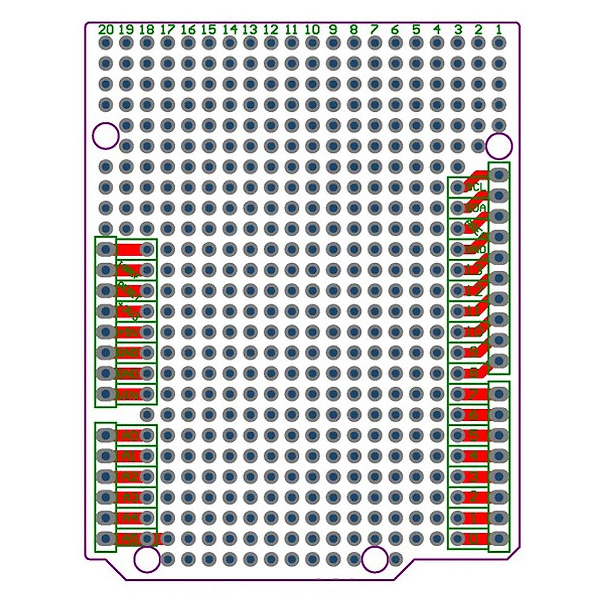 4X Prototype PCB for Arduino UNO R3 Shield Board DIY