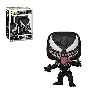 POP Marvel: Venom 2 Let There Be Carnage - Venom [Eddie Brock] Funko Vinyl Figure (Bundled with Compatible Box Protector Case), Multicolored, 3.75 inches