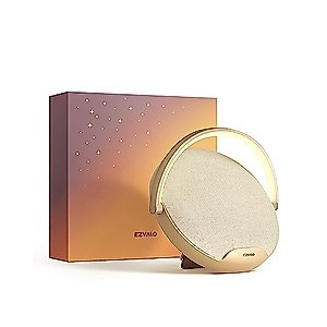 EZVALO Mothers Day Gifts for Her, Bedside Lamp with Wireless Charger, 4 in 1 Dimmable LED Night Light, Nightstand Touch Lamp, Portable Bluetooth Speaker, Birthday Gifts for Women, Men, Mom