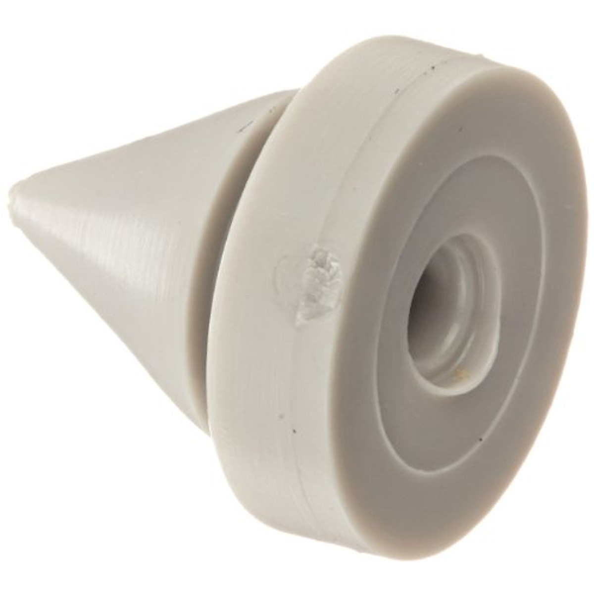 Rockwood 608 DuraFlex Rubber Door Silencer for Metal Door, 1/2" Diameter x 5/8" Length, Gray (Carton of 100)