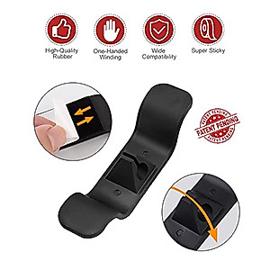 Cord Organizer for Kitchen Appliances 6 Pack Adhesive Cord Winder Wrapper Holder Cable Organizer for Small Home Appliances on Mixer,Blender,Coffee Maker