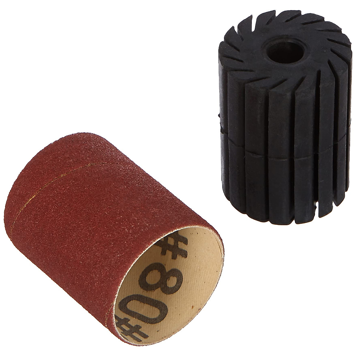 Bosch Home and Garden 1600A0014U Straight Shank Sleeve Plus Sanding Sheet AS60 Set for Bosch PRR 250 Removing Roller, Set of 2 Pieces