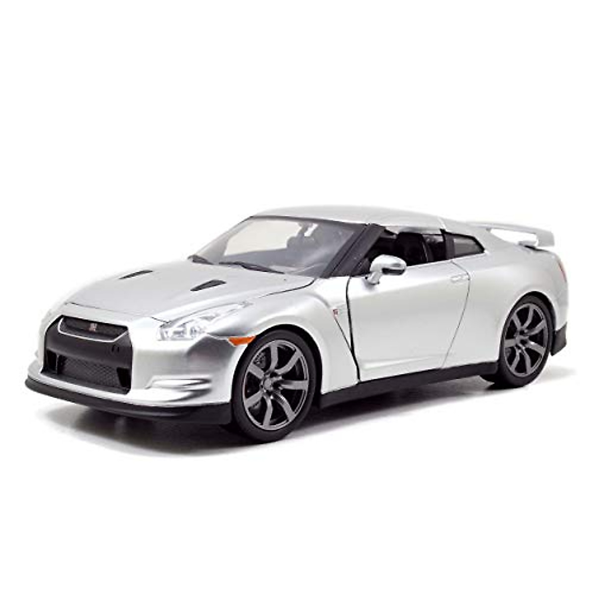Fast & Furious '09 Nissan R35 Vehicle 1:24 Diecast By Jada Toys, Silver