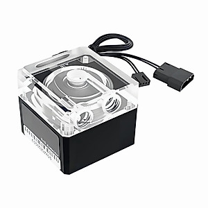 CPU Water Cooler Pump,Pump for PC Water Cooling Systems-Support PWM -800L/H-G1/4 Threaded Hole