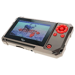 WILDGAME INNOVATIONS Trail Pad Swipe | VU60 SD Card Viewer for Hunting & Wildlife Observation | Compact Water-Resistant Memory Card Reader with 4.3" Touch Screen, Dark Green