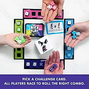 Educational Insights Dice of Fury Fast Paced Family Dice Game, Toy Gift for Boys & Girls, Teens & Adults, Ages 7-99