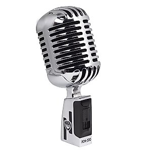 Nady PCM-200 Professional Classic Style Dynamic Microphone - Retro style vocal mic with carrying case, on/off switch, low-cut filter - Vintage look…