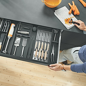 Blum 9809820 Ambia-Line Knife Holder ZC7M0200 Orion Grey