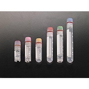 Simport Cryovial T301-2 Polypropylene Vial with Silicone O-ring Seal, 2ml Volume (Case of 1000)