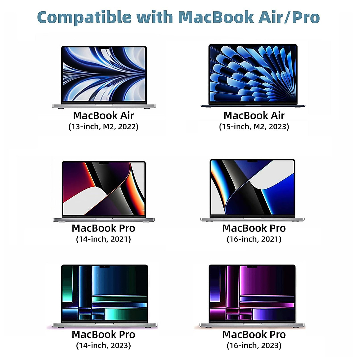 PonJel 140W USB C to Magnetic 3 Charging Cable Cord Compatible with MacBook Air (M2, 2022) and MacBook Pro (14-inch, M2, 2023), Pro (16-inch, M2, 2023), Pro (14-inch, 2021), Pro (16-inch, 2021) 6.6ft