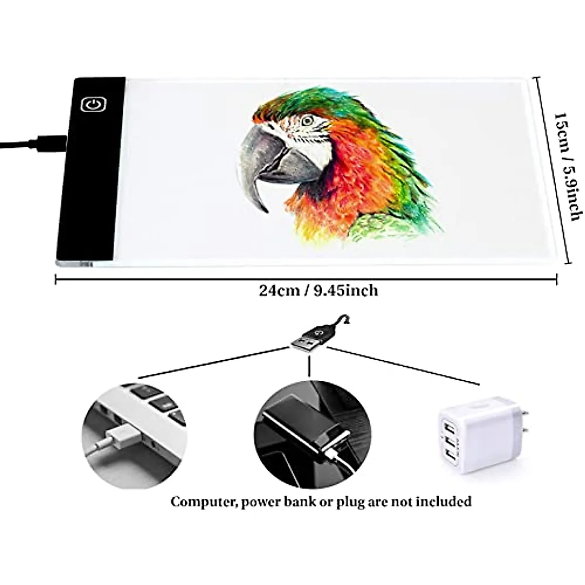 Flip Book Kit - LED Lightbox for Drawing and Tracing & 240 Sheets Animation Paper for Flip Books A5 Flipbook Kit: Led Light Box/Light Tablet for Tracing Flip Book Paper with Screws Flipbook Light Pad