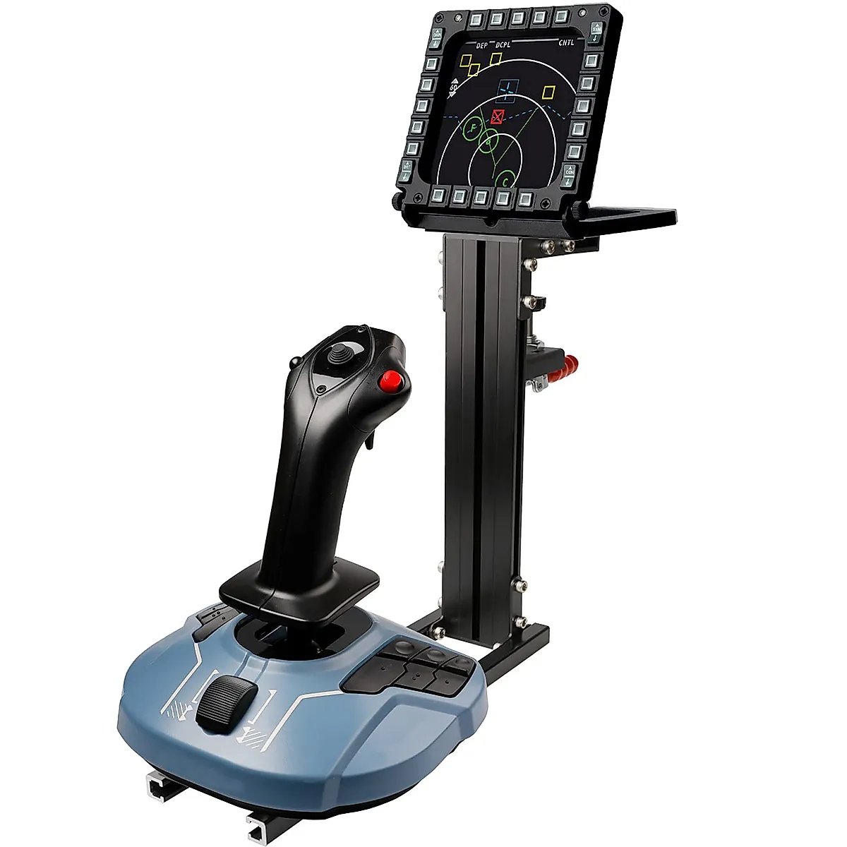 Hikig 2 Set The Desk Mount for The Flight Sim Game Joystick, Throttle and Hotas Systems Compatible with Logitech X56, X52, X52 Pro, Thrustmaster T-Flight Hotas,Thrustmaster T.16000M, Thrustmaster TCA