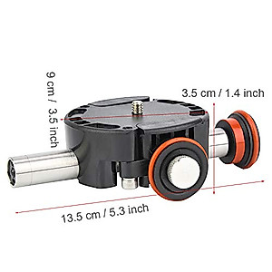 Camera Video Track Dolly, Electric Slider Photography Car L8X with Wireless Remote Control a Small Camera Mount Adjustable 2 Wheels for Action Cameras for Phone