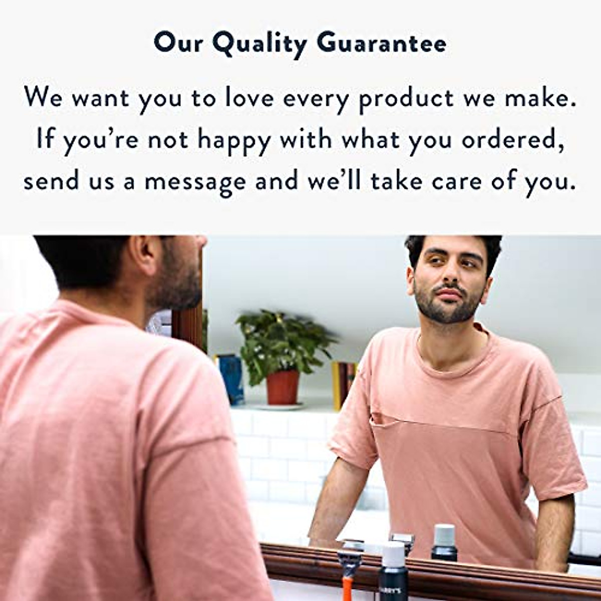 Harry's Razors for Men - Shaving Kit for Men includes a Mens Razor Handle, 3 Razor Blade Refills, Travel Blade Cover, and 4 Oz Shave Gel