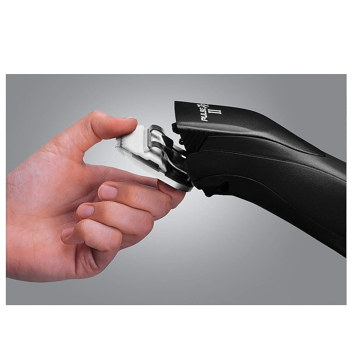 Andis Pulse Zr II 5-Speed Detachable Blade Clipper, Cordless, Removable Lithium Ion Battery - Black, dogs