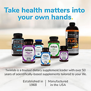 Twinlab Magnesium Caps - High Absorption Magnesium Supplement to Support Leg Cramps Relief - Magnesium Capsules for Stress Relief, 420 mg, 200 Count, 2 Pack