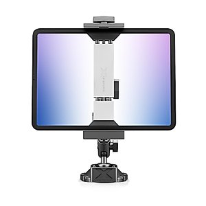 Bracketron HD Tablet Dock PRO Dash and Window Metal Clamp Mount, Universal Tablet Holder for Cars and Trucks, Compatible with Tablets Up to 10 Inches Wide