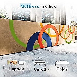 Sdoodo Queen Mattress, 10 Inch Hybrid Mattress with Memory Foam and Individual Pocket Springs, Medium Firm, Mattress in a Box