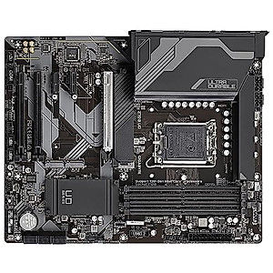 GIGABYTE Z790 UD Intel LGA 1700 ATX Motherboard, 4x DDR5 ~128GB, 3x PCI-E x16, 3x M.2, 6x SATA, 5x USB 3.2, 1x USB-C,4x USB 2.0