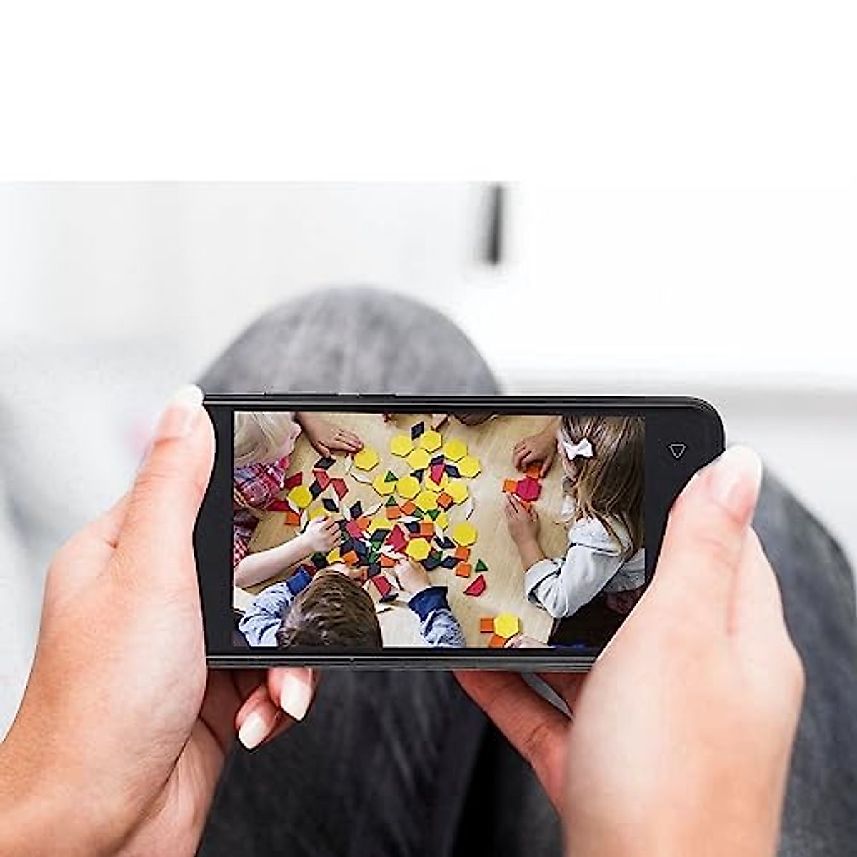 Estink S21 Ultra Android Smartphone, 6.1 Inch HD Display, 1440x Resolution, 10 Cores 12GB RAM 512GB ROM, 5000Mah Battery, Dual SiM Dual Standby, Dual Camera, Face Recognition, for Android 11(US Plug)