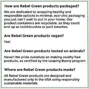 Rebel Green USDA Organic HE Liquid Fresh Laundry Detergent - Natural & Hypoallergenic Laundry Soap, Lavender and Grapefruit - 64 Loads