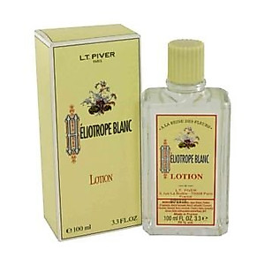 Heliotrope Blanc by LT Piver Lotion (Eau De Toilette) 3.3 oz