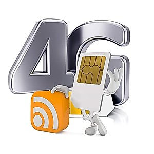 China SIM Card with Calls and Text 4G Network 30 Days 3GB Data 60 Minutes to Mainland China, Receiving SMS Free, Access to China Health Code. (Requires Real Name verification)