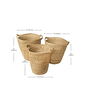 Kata Basket with Slit Handle - Set of 3