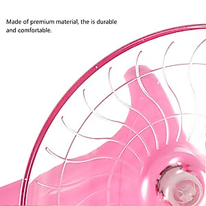 Mipcase Small Animal Exercise Wheels Hamster Wheels, Hamster Silent Chinchilla Wheel Household Rat Wheel Hedgehog Wheel Flying Saucer, Hamster Hamster Wheel