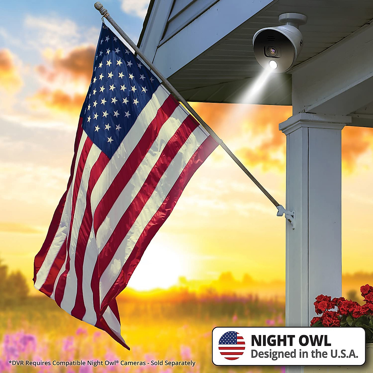 Night Owl 8 Channel Wired 4K UHD Bluetooth Home Security DVR with 1TB Hard Drive (Add up to 8 Cameras)