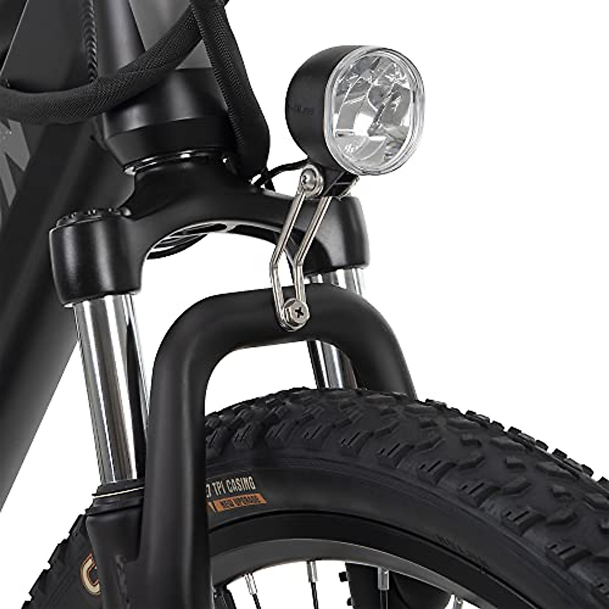 ROYCE UNION RTE 26” Electric Mountain Bike, Pedal Assist to 20MPH, Matte Black, 8 Speed, Removable 36V 10.4AH Lithium Battery