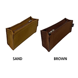 KEEPBLING Purse Organizer for Burberry Canvas Pocket Inserts Bag in Bag Shapers