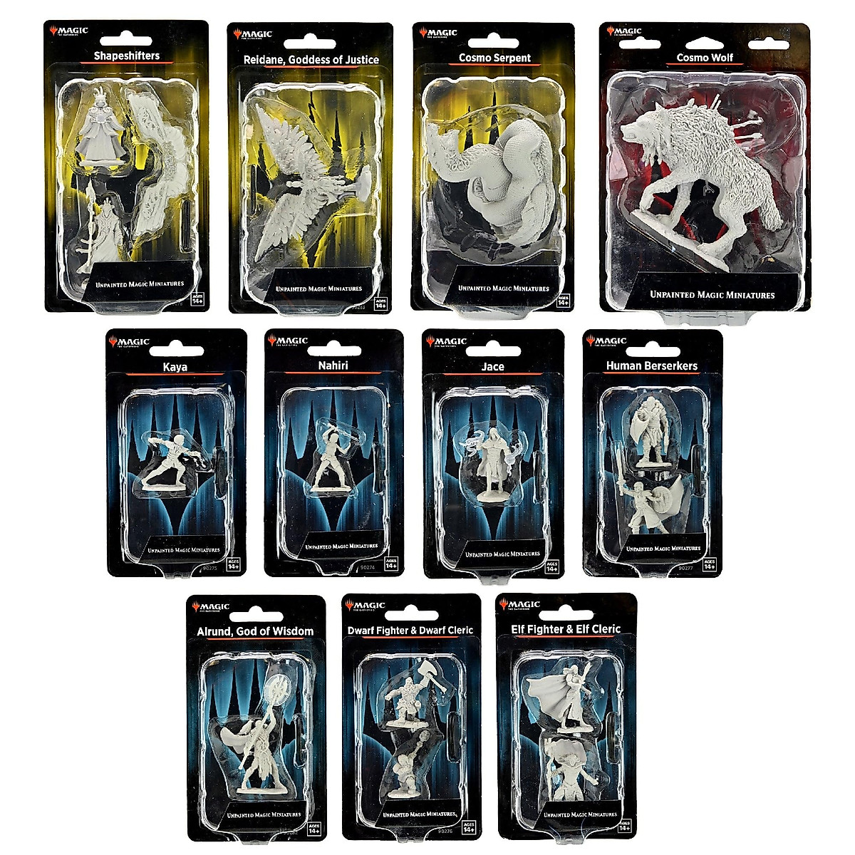Magic: the Gathering Unpainted Minis Wave 2 Bundle