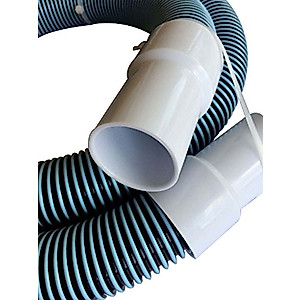 FibroPool Professional 1 1/2" Swimming Pool Filter Hose Replacement Kit (6 Feet, 2 Pack)