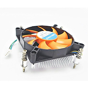HIGH POWER® LGA-115x-mITX 1U Low-Profile Quiet 80mm Intel LGA 1150 1151 1155 1156 CPU Cooling Fan Mini ITX Micro ATX mITX PC i5 i7 Processor Cooler