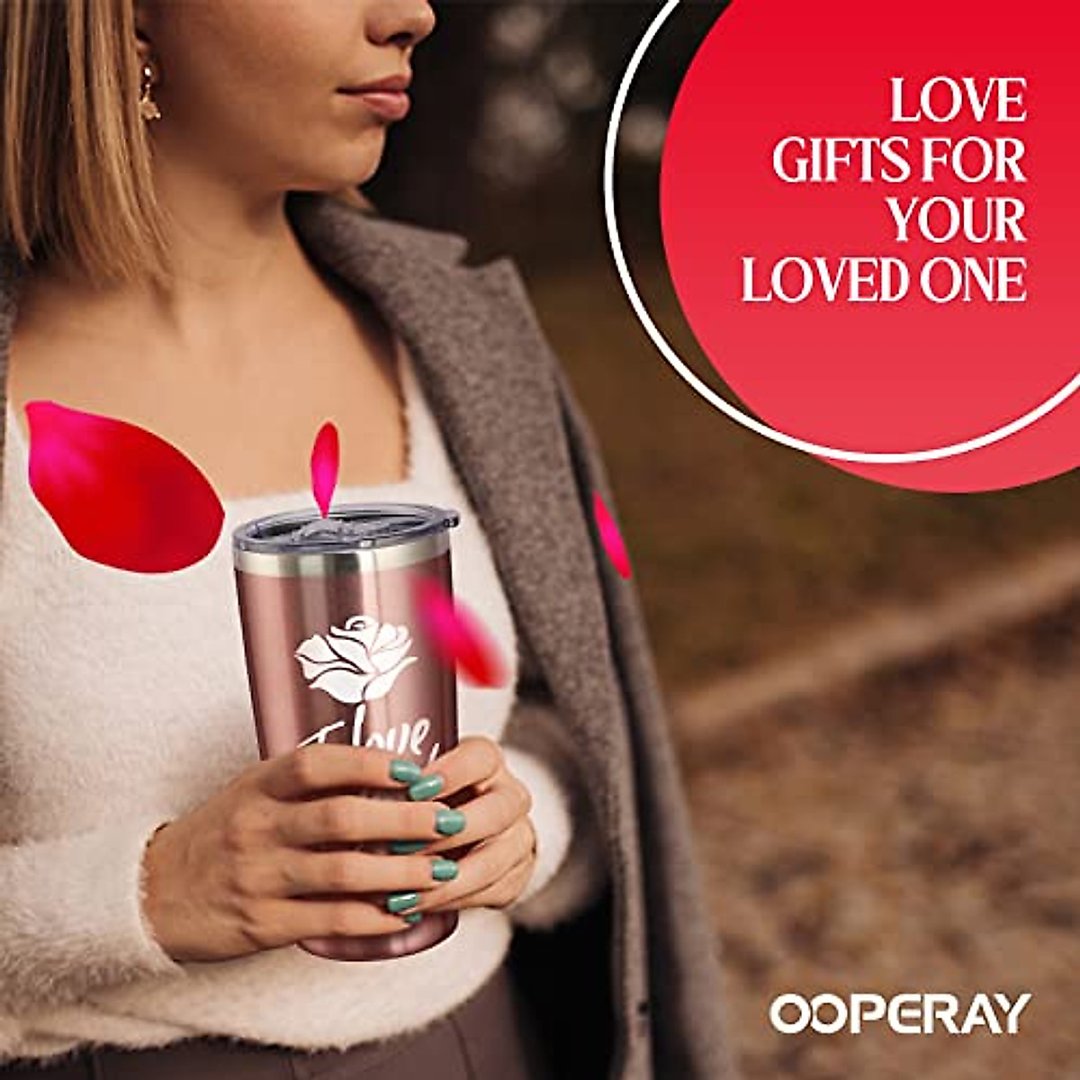 Gifts for Mom Grandma, I LOVE YOU Tumbler 20oz, Birthday Gifts for Women Mom from Daughter Son, Grandma Gifts, Wife Gifts from Husband,Anniversary Valentines Mothers Day Gifts for Her