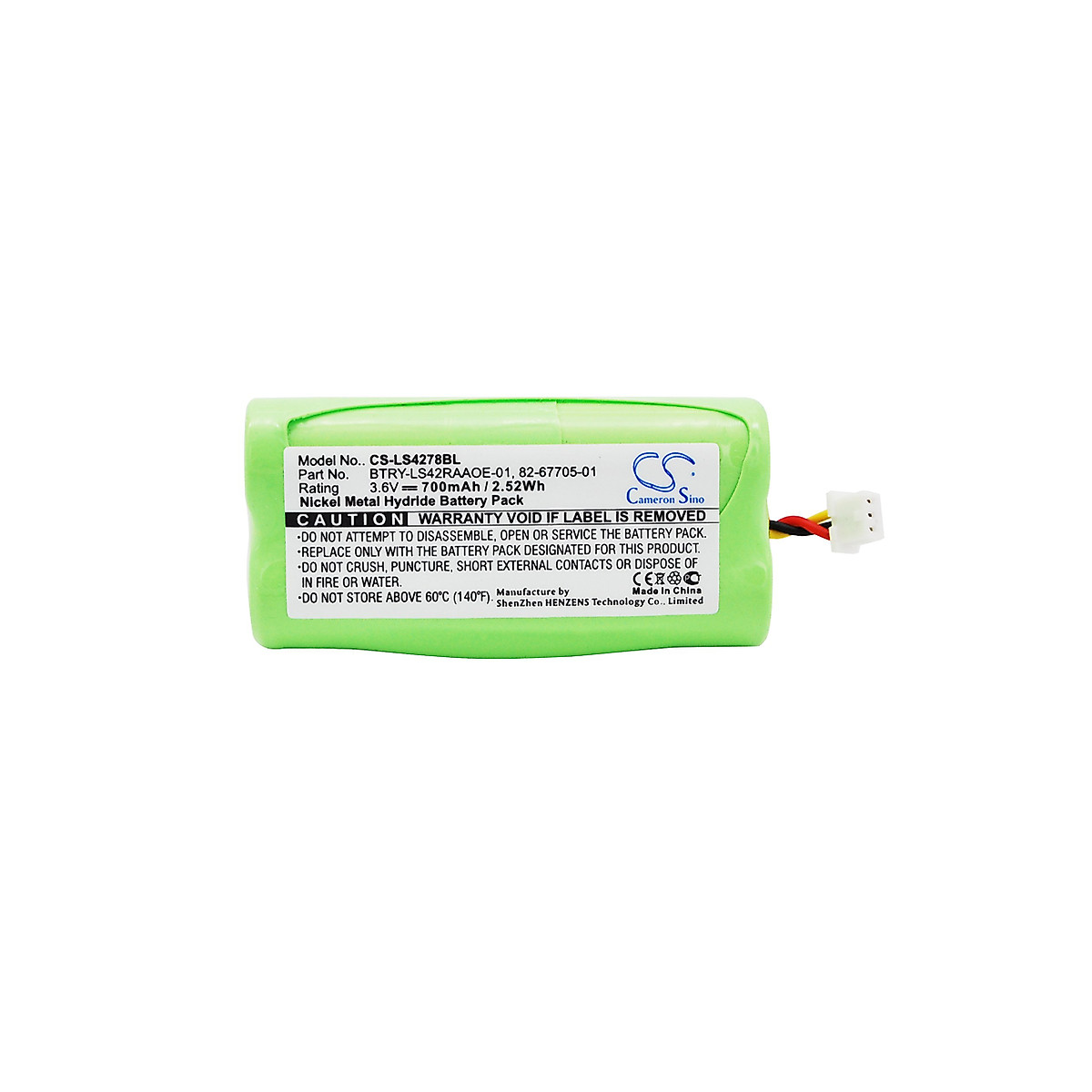 Cameron Sino, LS4278 Battery for Motorola Symbol LS-4278 LS4278, LS4278-M DS-6878, Motorola Symbol 82-67705-01 BTRY-LS42RAAOE-01,