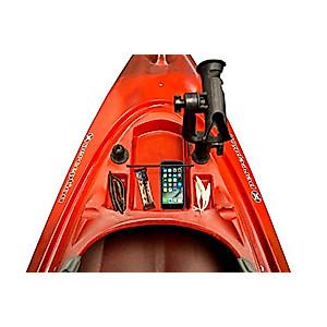 Perception Kayaks Sound 10.5 | Sit Inside Kayak for Fishing and Fun | Two Rod Holders | Large Rear Storage | 10' 6" | Dapper