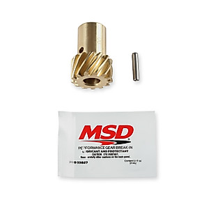 MSD 8471 Chevy Bronze Distributor Gear .500" ID