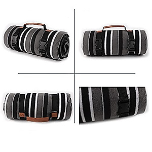 apollo walker Extra Large Picnic Blanket Camping Mat 80x 60 inches with Waterproof Backing for Family Picnic,Concerts,Park,Travel,Grass