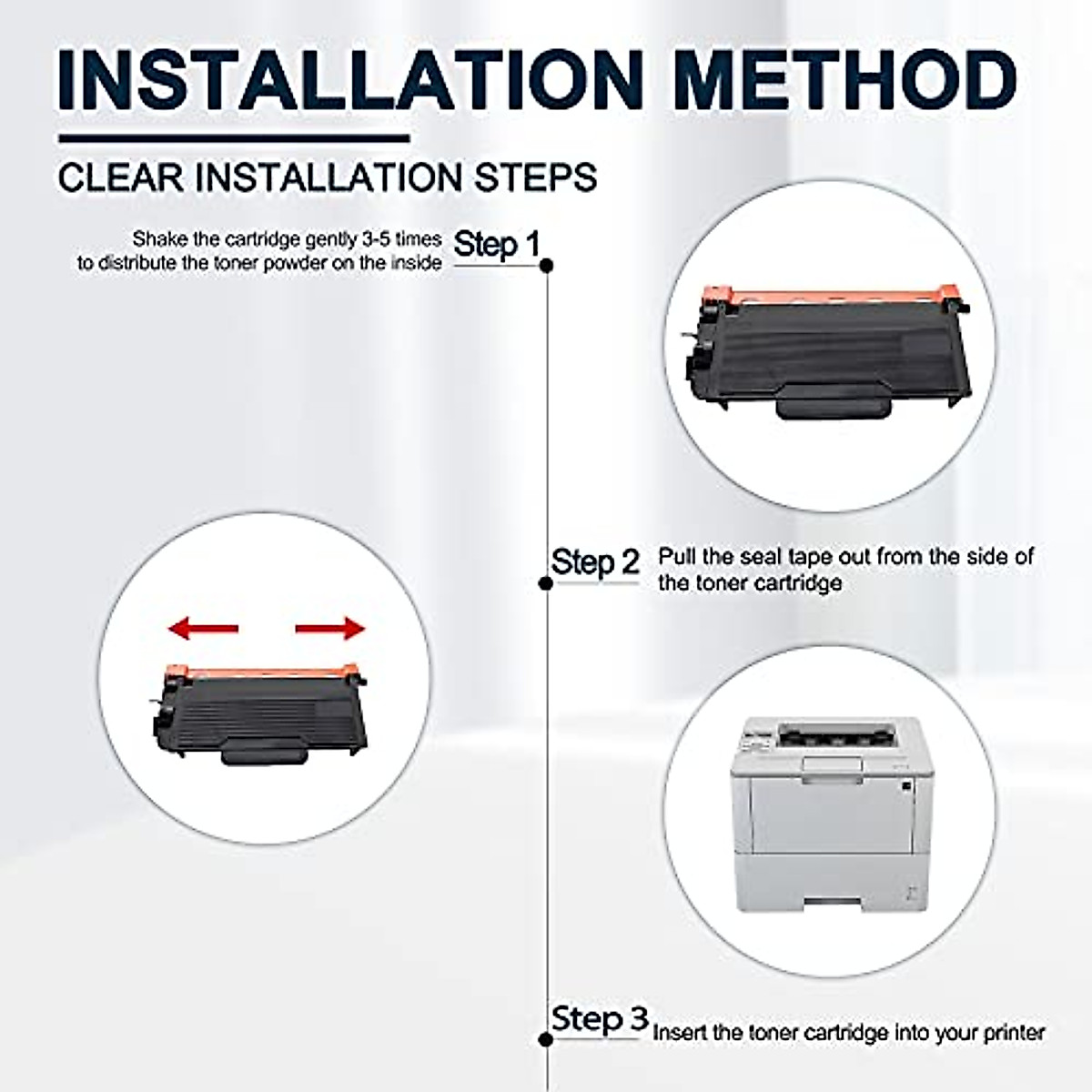 Ultra High Yield 6 Pack Black TN890 TN-890 Compatible Toner Cartridge Replacement for Brother HL-L6250DW L6400DW L6400DWT MFC-L6750DW L6900DW Printer Ink Cartridge